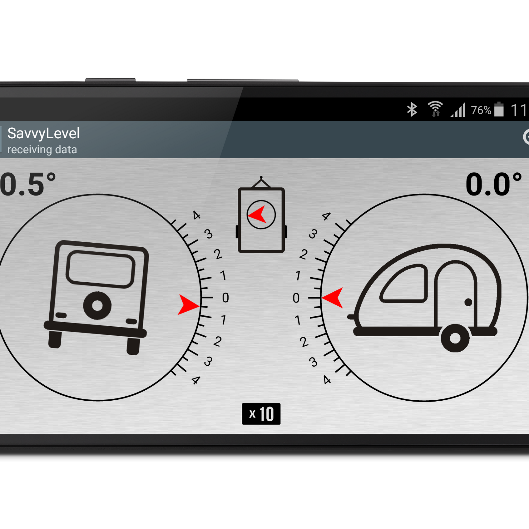 SavvyLevel Australian Caravan and Motorhome Levelling Solution