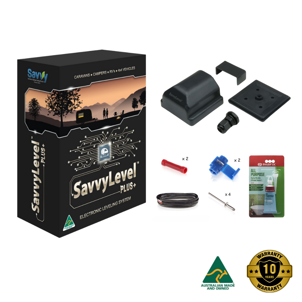 SavvyLevel® | Premium Aussie RV Leveller for Caravans & Motorhomes