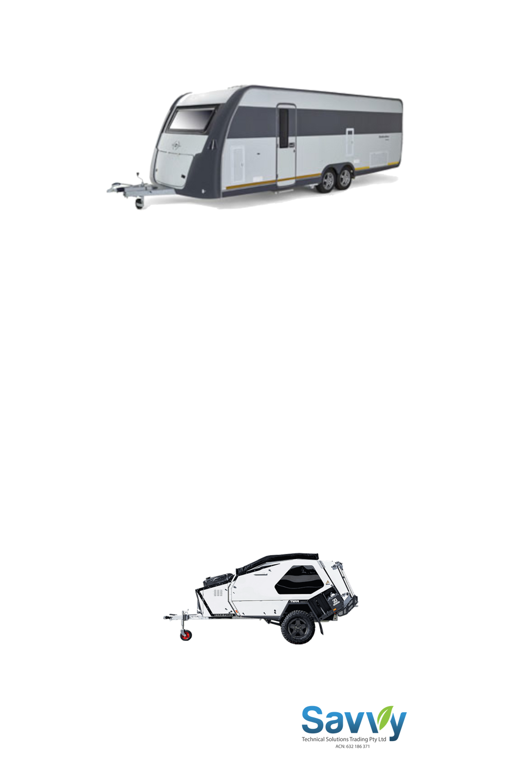 SavvyLevel Australian Caravan and Motorhome Levelling Solution