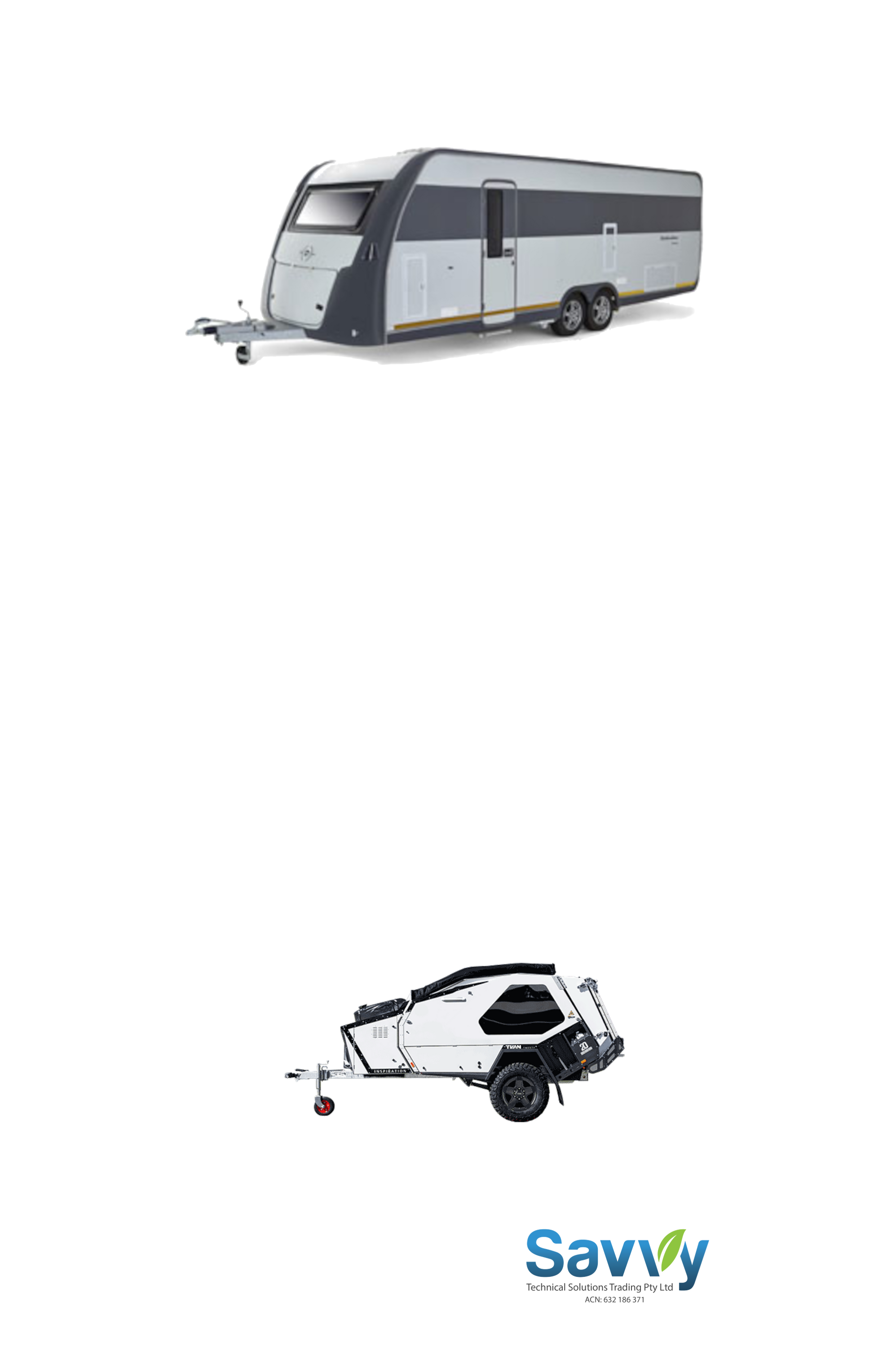 SavvyLevel Australian Caravan and Motorhome Levelling Solution